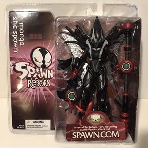 McFarlane Toys | Toys | Mcfarlane Spawn Reborn Series 2 3 Regenerated Cyber Interlink She Manga ...